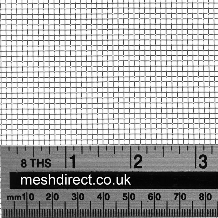 Woven Stainless Wire Cloth 12 mesh - 1.62mm aperture