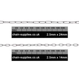 2.5mm Galvanized Chain