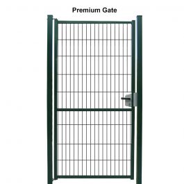Gates, Green Powder Coated