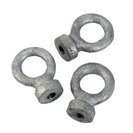 Loop nuts, galvanized